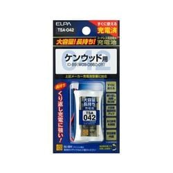 ヨドバシ.com - 朝日電器 ELPA エルパ TSA-042 [電話機用ニッケル水素充電池 大容量タイプ 2.4V 900mAh] 通販【全品無料配達】
