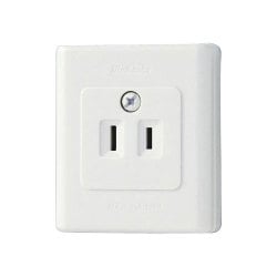 ヨドバシ.com - 朝日電器 エルパ ELPA 薄型コンセント ホワイト A-55H（W） 通販【全品無料配達】