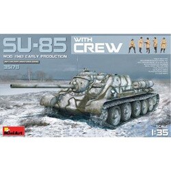 ヨドバシ.com - ミニアート MINI ART MA35178 [1/35スケール ソビエト SU-85 Mod.1943 初期生産型 防寒服の戦車兵5体付] 通販【全品無料配達】