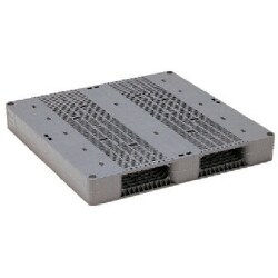 ヨドバシ.com - 岐阜プラスチック工業 RISU JH-R2-1111 [リス パレットJH-R2・1111 両面二方差し 自動倉庫対応 グレー] 通販【全品無料配達】