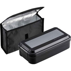 ヨドバシ.com - オーエスケー OSK BL-37DE [お弁当箱 メタリックスタイル 850ml 1段 保冷ケース付き ブラック] 通販【全品無料配達】