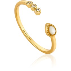 ヨドバシ.com - アニアハイエ ANIA HAIE 925 Sterling Silver キュービックジルコニア/シェルリング オープンリングサイズ：1.61-1.86cm バンド幅：0 ...