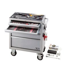 ヨドバシ.com - 京都機械工具 KTC SK37424EX [KTC 2024 SKセール 74点組 9.5SQ BR390入組み ローラーキャビネット（EKW）セット シルバー] 通販 ...