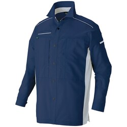 ヨドバシ.com - アイトス AITOZ AZ3535-008-3L [アイトス 長袖シャツ（男女兼用）AZ3535 ネイビー×シルバーグレー 3L] 通販【全品無料配達】