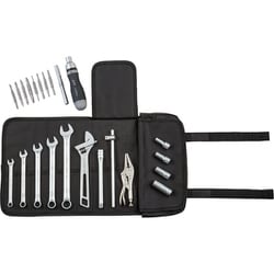 ヨドバシ.com - 京都機械工具 KTC SK31425MC [KTC 2025 SKセール 14点組 9.5sq モーターサイクル向け工具セット ツールロール入り ブラック] 通販【全品無料配達】