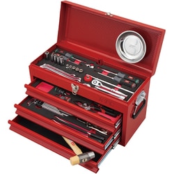 ヨドバシ.com - 京都機械工具 KTC SK35125XRMC [KTC 2025 SKセール 51点組 9.5sq モーターサイクル向け工具セット レッド] 通販【全品無料配達】