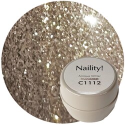 ヨドバシ.com - ネイリティー Naility! Naility！ カラージェル コンテナタイプ C1112 アンティークグリッター 017691 通販【全品無料配達】