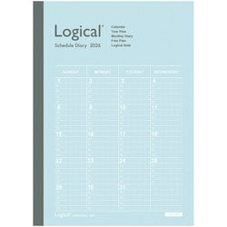 ヨドバシ.com - ナカバヤシ Nakabayashi 限定 2026 ロジカルダイアリー 月間ブロック A5 ブルー NS-A502-26AB 通販【全品無料配達】