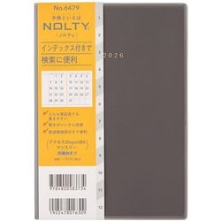 ヨドバシ.com - ノルティ NOLTY 2026年1月始まり手帳 NOLTY（ノルティ） アクセスDepotB6マンスリー月曜始まり（ブラック） 2026-6479 通販【全品無料配達】
